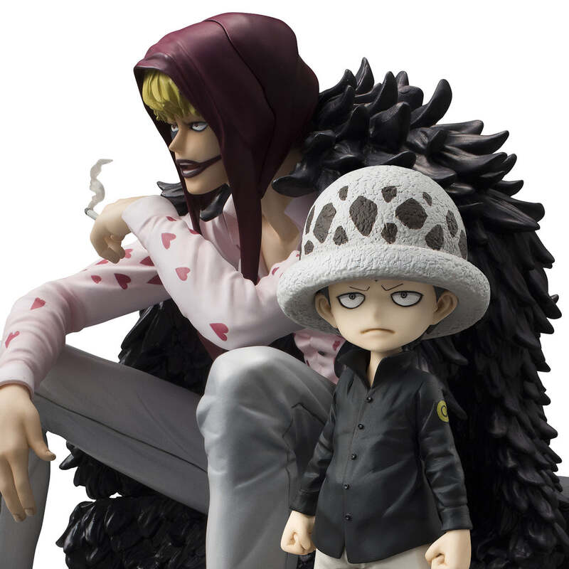 One Piece - Portrait of Pirates Limited Edition - Corazon & Law Figure